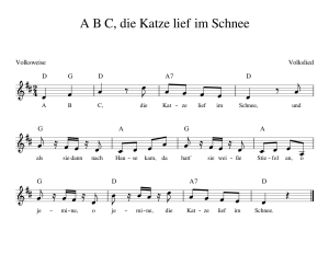Abc Die Katze Lief Im Schnee Gedicht